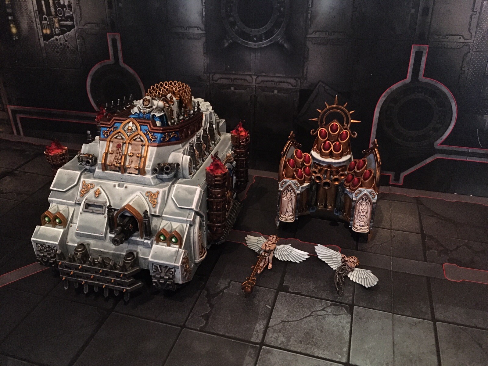 WHMS Exorcist Tank Sisters Of Battle painted Commission Warhammer 40k ...