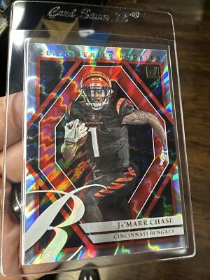 JAMARR CHASE ROOKIE Card 2020 Panini Donruss Elite Series Rookies ...