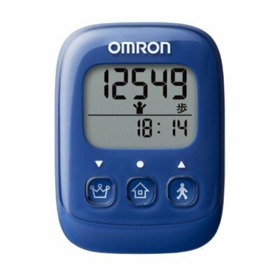 OMRON Pedometer Blue HJ-325-B | eBay