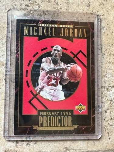 1995-96 Upper Deck Predictor MICHAEL JORDAN insert R3 Chicago Bulls ...