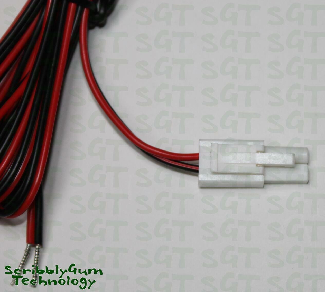 GME UHF CB Radio 2 Pin Power Cable Wiring Harness 2m with InLine Fuse ...