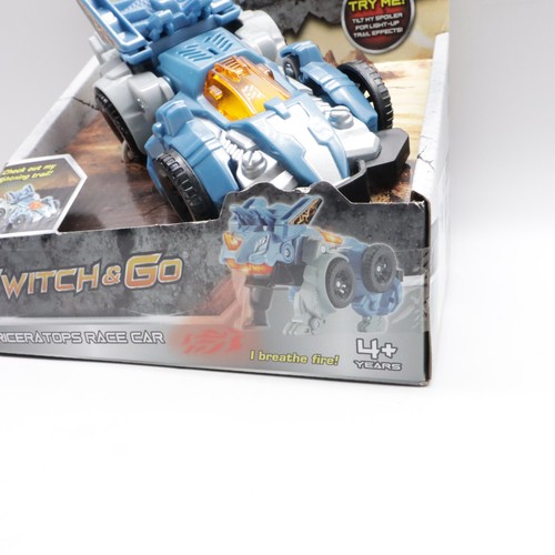 VTech Switch & Go Triceratops Race Car - Easy to Transform - New in ...