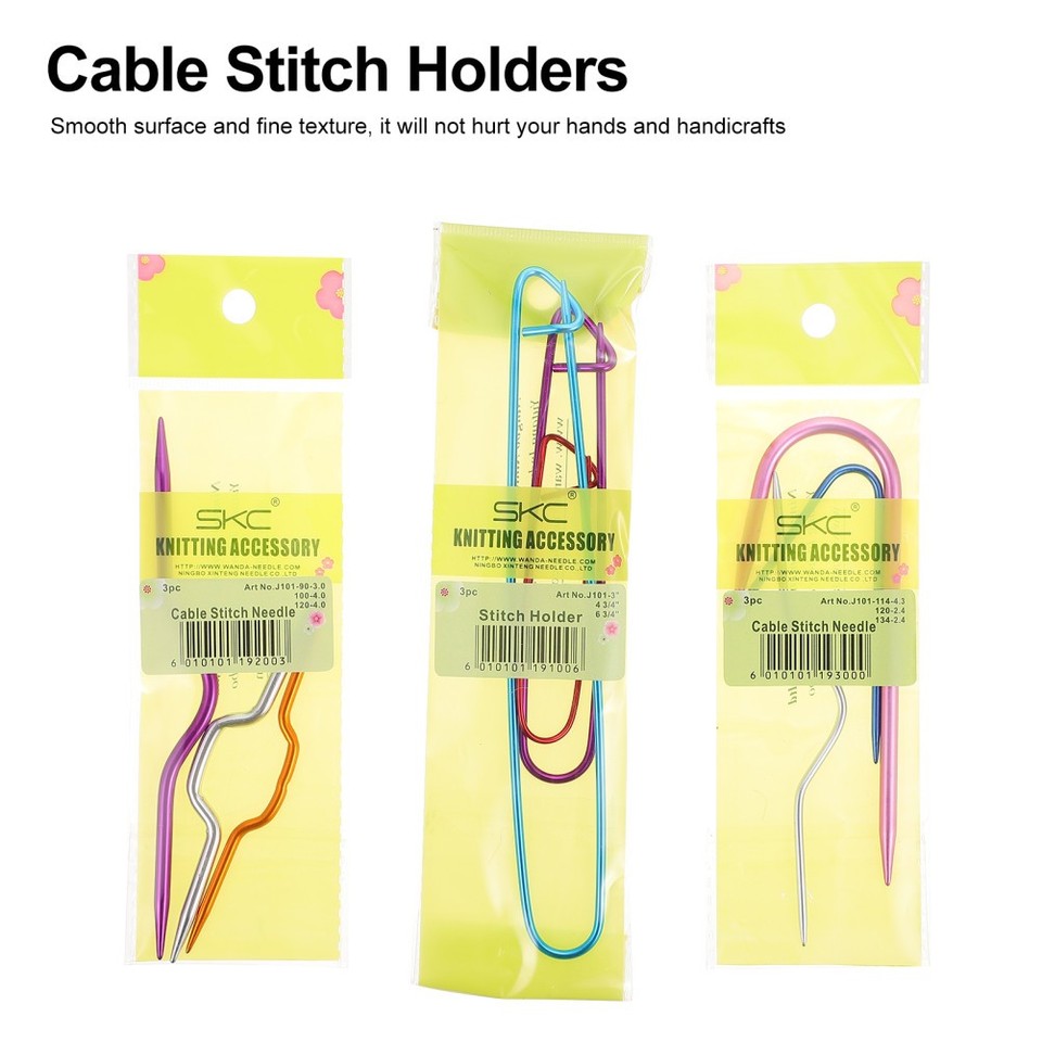 18 Pcs Weaving Cable Needles for Knitting Home Stitch | eBay Australia