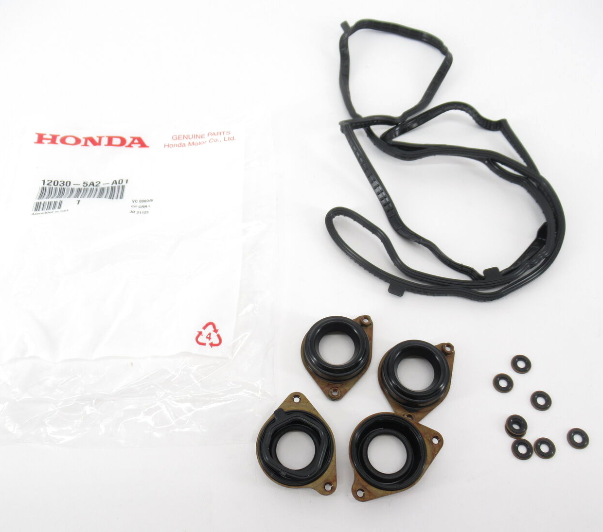 Genuine OEM Honda 12030-5A2-A01 Valve Cover Gasket Set 2013-2017 Accord ...