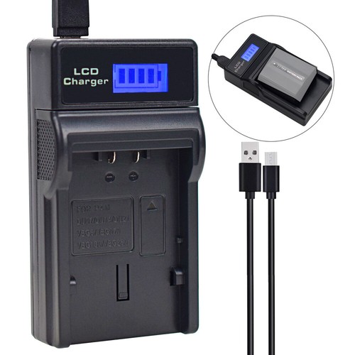 USB Battery Charger For DU07 Panasonic PV-GS70 PV-GS85 NV-GS120 NV ...