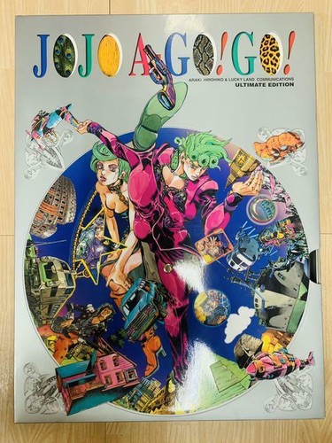 JoJo A-Go! Go JoJo's Bizarre Adventure Art Illustration HIROHIKO ARAKI ...