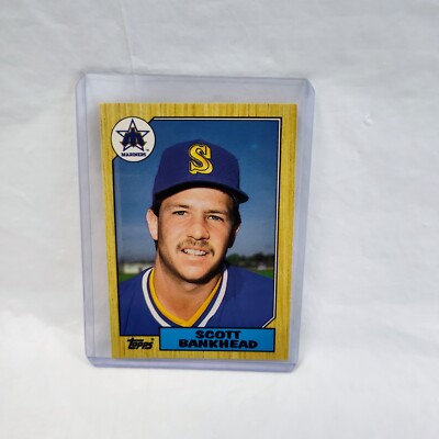 1987 Topps MLB Seattle Mariners Scott Bankhead #2T Baseball Card | eBay