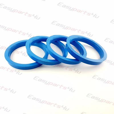 4x Spigot Rings 83,8 mm - 70,5 mm Conversion spigot rings for alloy ...