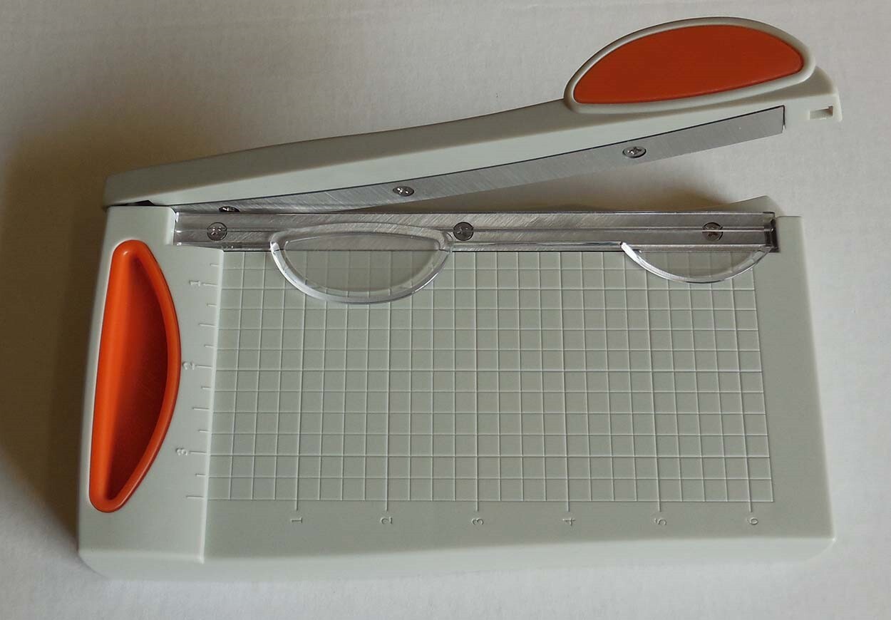 Stamp Mini Small Guillotine Stamp Mount Cutter Showgard High Quality US ...