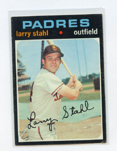 1971 TOPPS # 711 LARRY STAHL , PADRES , HI NUMBER | eBay