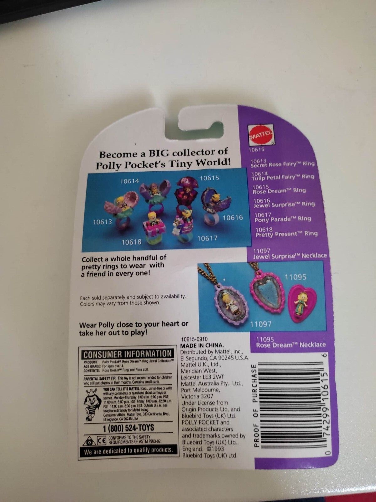 Bague rose dream polly pocket | eBay