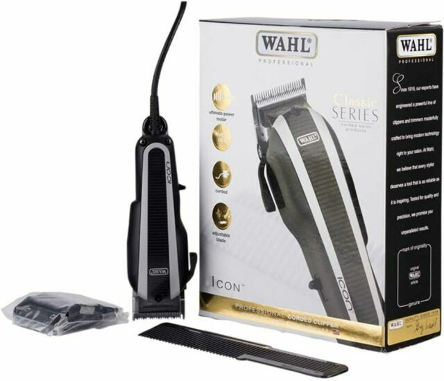 Wahl Icon 8490 Professional Corded Clipper - Black/Silver for sale ...