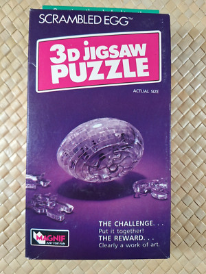 Magnif Scrambled Egg 3D Jigsaw Puzzle - 32 pieces | eBay