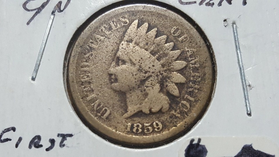 1859 First Year Issue Pre & Post CIVIL WAR 1866 1907 1909 Indian Head ...