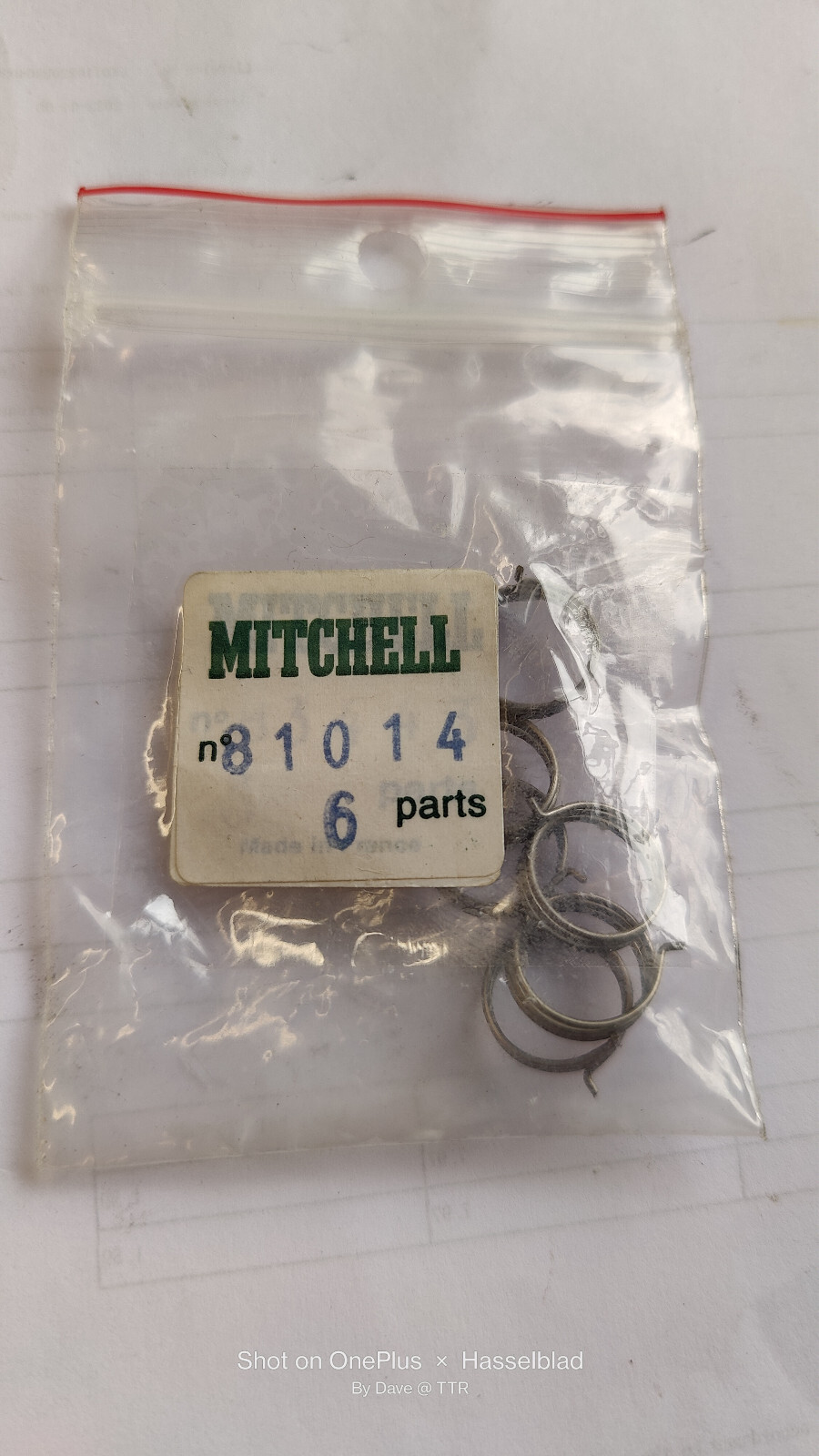 Mitchell Spares Bail Springs Reel Parts Sold Individually NEW o/STOCK ...