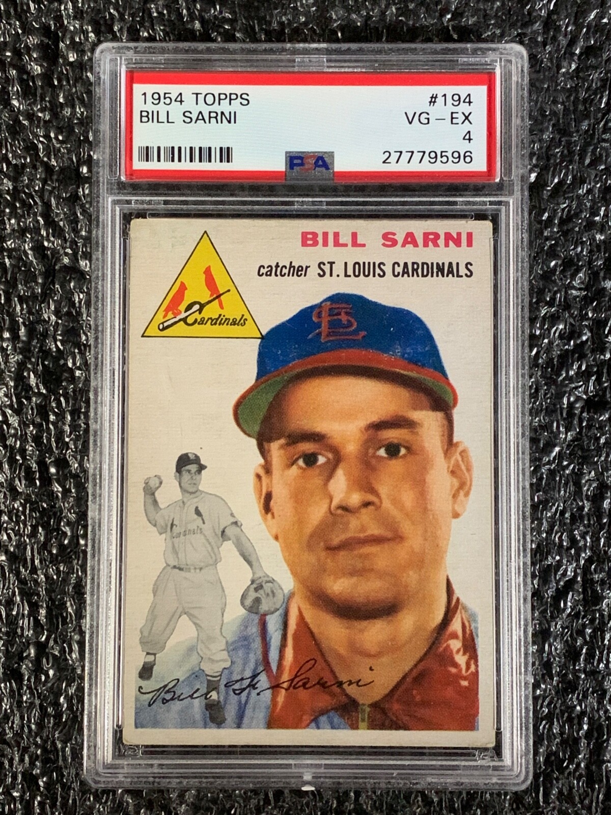 1954 Topps Baseball #194 Bill Sarni PSA 4 | eBay