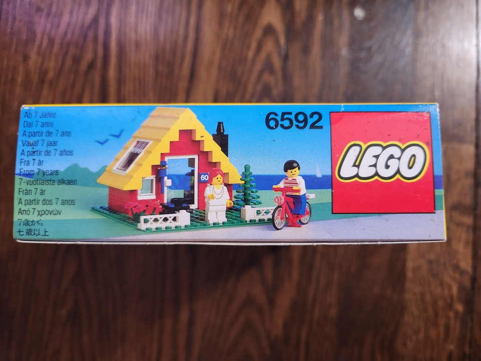 New Sealed Vintage Lego Town 6592: Vacation Hideaway (Weekend Cottage ...