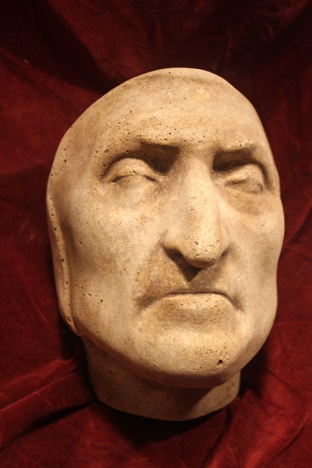 Death Mask Dante Alighieri College Bust Italian Divine Comedy The ...