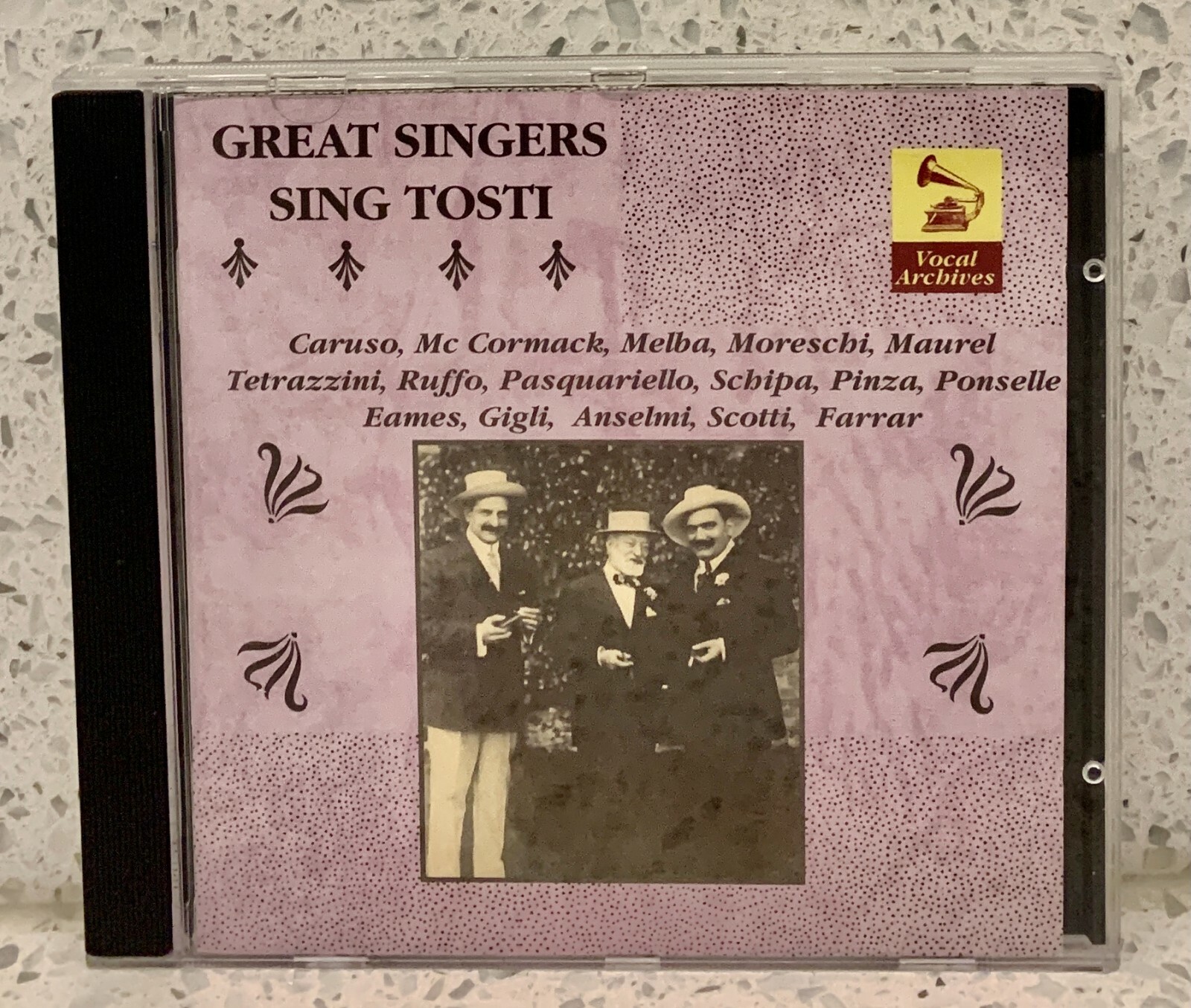Vocal Archives - Great Singers Sing TOSTI (CD, Enterprise) 723722668227 ...
