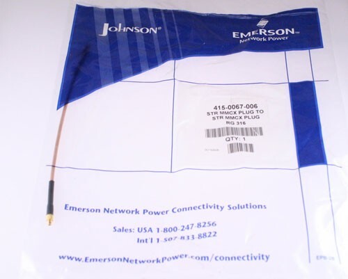 LOT OF TWO 415-0067-006 EMERSON CABLE COAXIAL RF | eBay