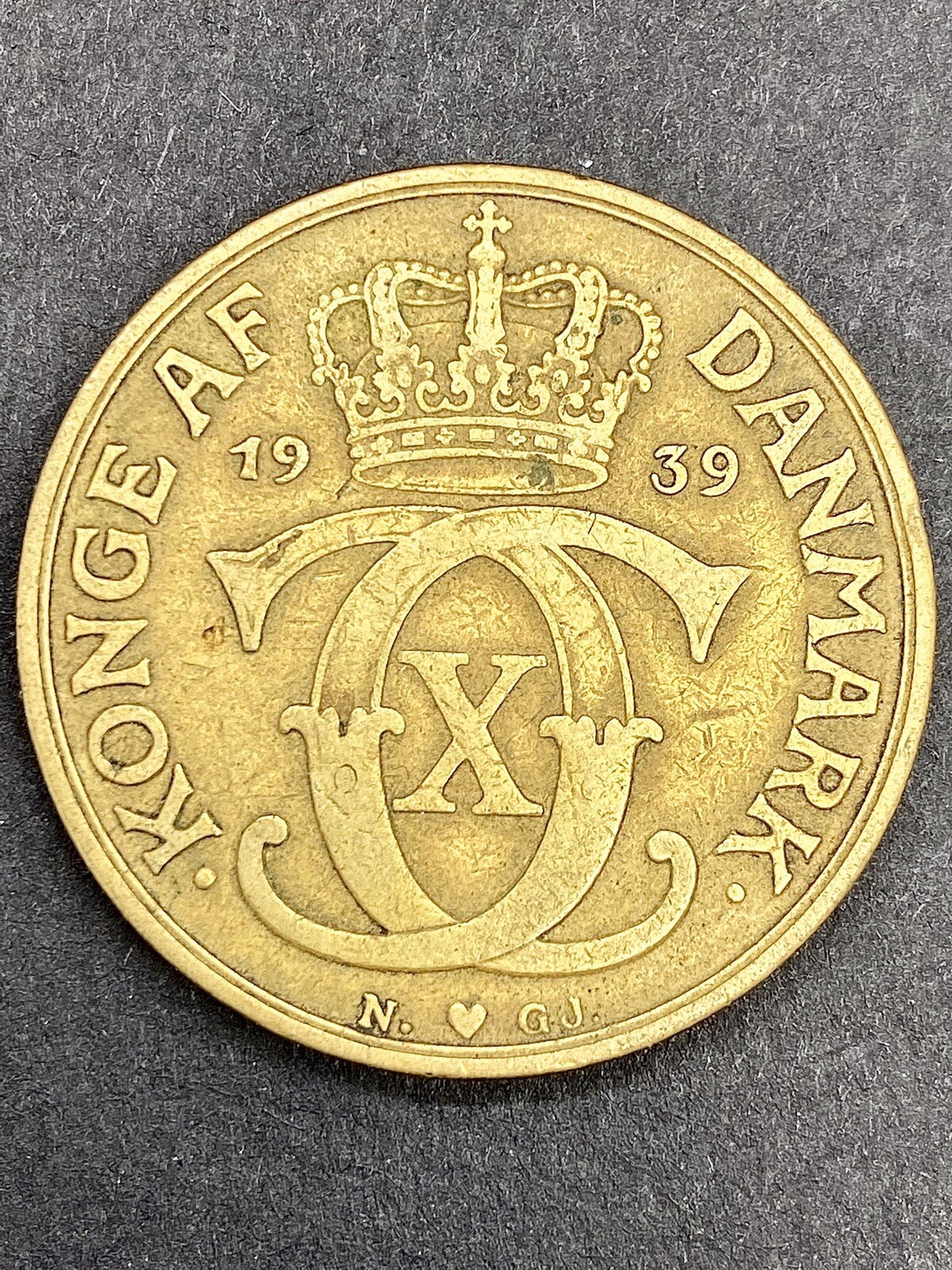 1939 Denmark 2 Kroner XF | eBay