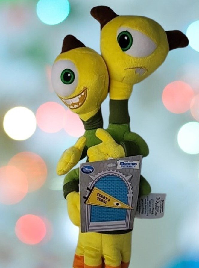 2013 DISNEY PIXAR - MONSTERS UNIVERSITY TERRI & TERRY PLUSH TOY - 16 ...