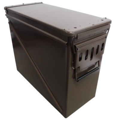 Storage Box Ammo Tin Ammunition 20mm 40mm M548 US Army Large Metal ...