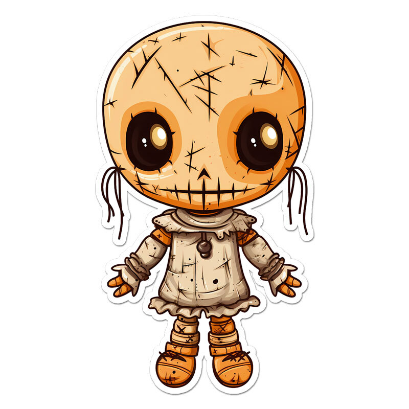 Voodoo Doll, Vinyl Decal Sticker, Indoor Outdoor, 3 Sizes, #11625 | eBay