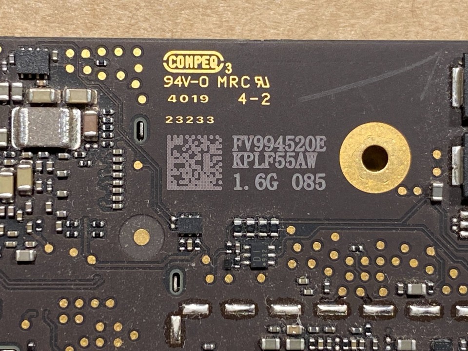 Apple MacBook Air 13 A1932 2018 2019 Logic Board i5 1.6GHz 16GB 256GB ...