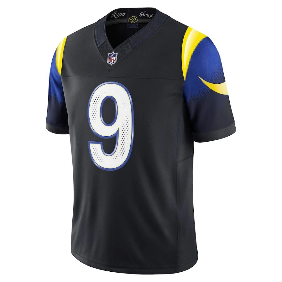 Men's Rams Midnight Blue 2025 Rivalries Collection Game Player Stitched ...