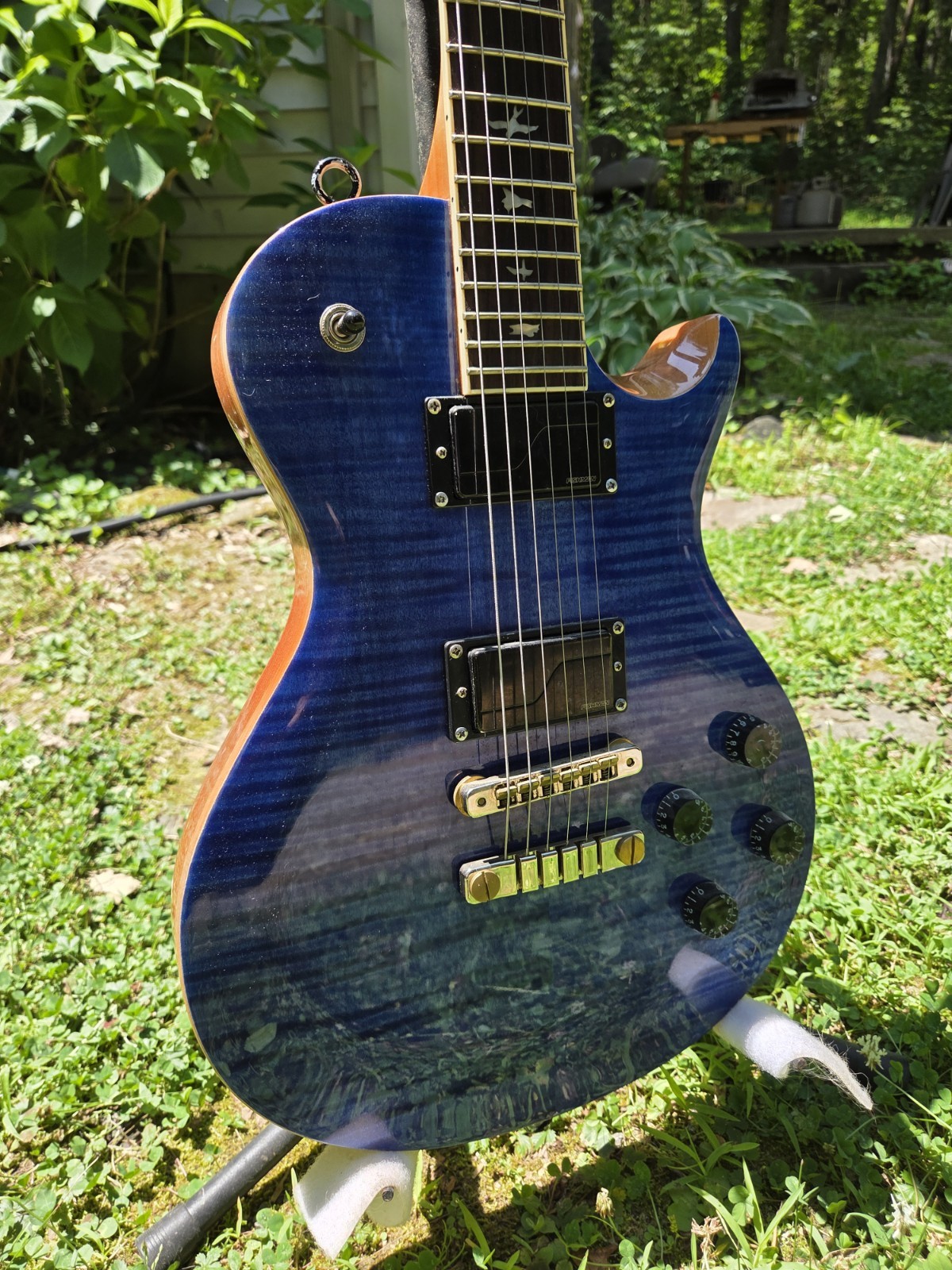 PRS SE McCarty 594 Whale Blue W/Fishman Active Fluence | eBay