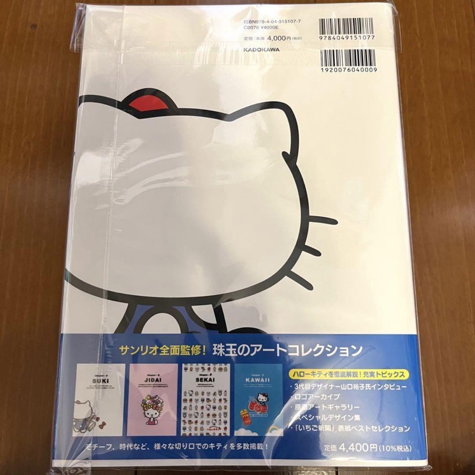 HELLO KITTY ART COLLECTION Sanrio official book 50th Anniversary Art ...