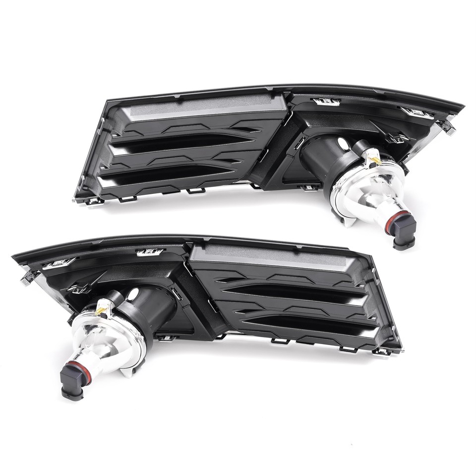 KUAFU Fog Lights W/ Bezels Trim For Chevrolet Traverse 2013-2017 ...