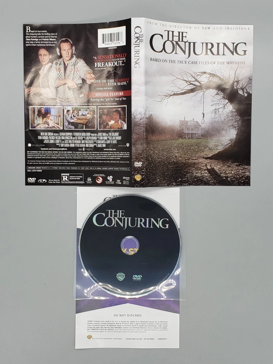 The Conjuring Dvd Label