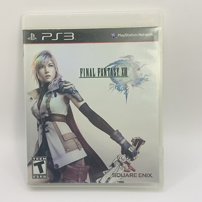 Final Fantasy XIII FF13 13 (Sony PlayStation 3, PS3) CIB Nice Disc Used ...