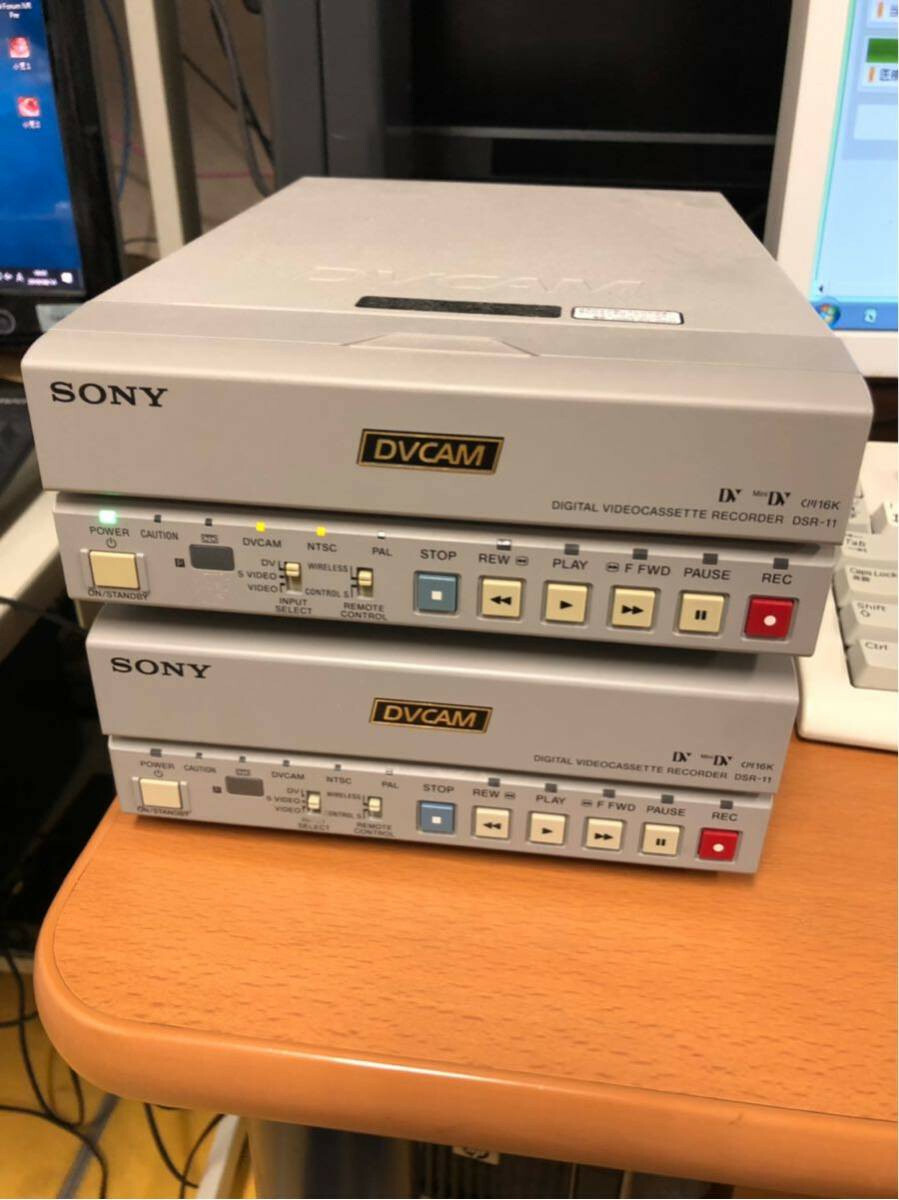 SONY DSR-11 DVCAM / MINI-DV PROFESSIONAL VCR NTSC/PAL FIREWIRE ...