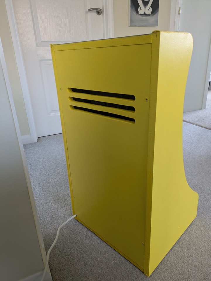 Custom built MAME bar top vertical arcade cabinet - 19 inch screen ...