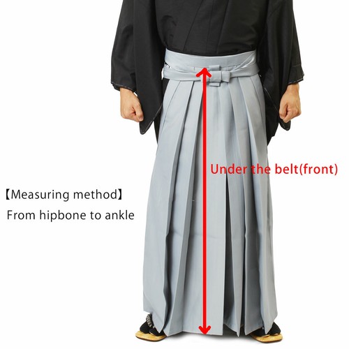 Japanese Men's Hakama Umanori Black Single Item- Brand New | eBay