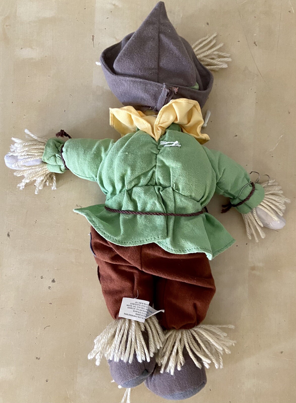 Nanco Wizard Of Oz Movie SCARECROW 15” Plush Stuffed Animal Toy Doll ...