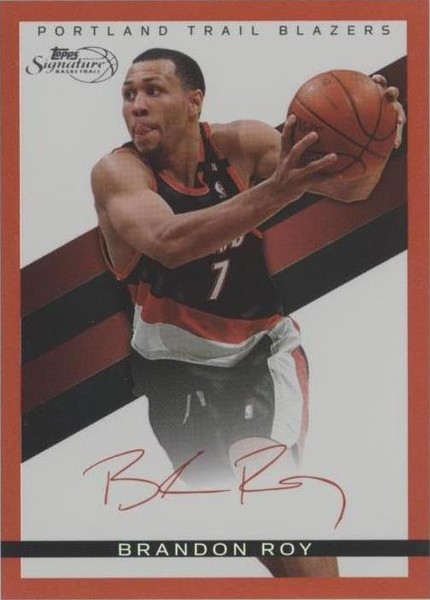 2008-09 Topps Signature - Red Foil Facsimile Signatures #TS-BR Brandon ...