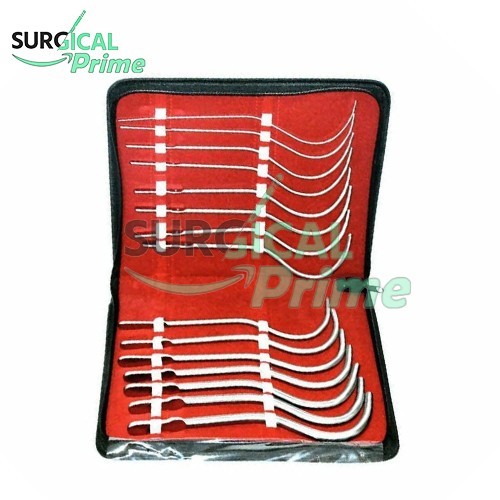 Guyon Urethral Sound Kit, Medical Grade 316L Surgical Steel 15 Pcs ...