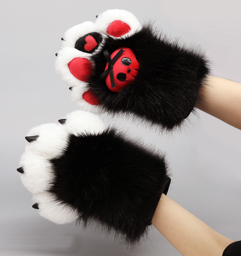 Fursuit Husky Fox Mascot (PAWS) Halloween Party Fur Cosplay | eBay