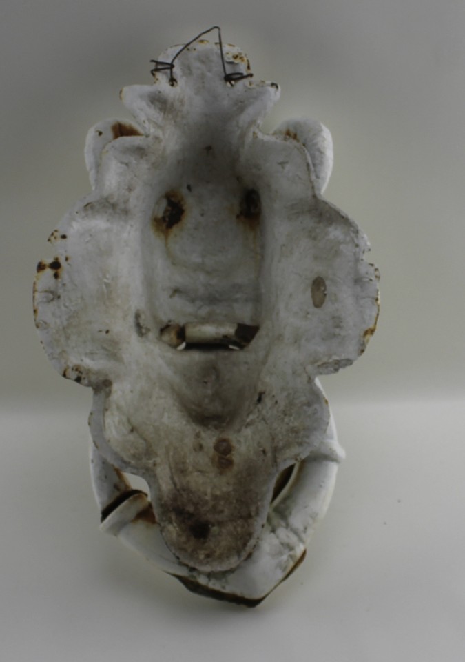 Vintage Cast Iron Door Knocker Gothic Demon Pan Devil Satyr Head 14" | eBay