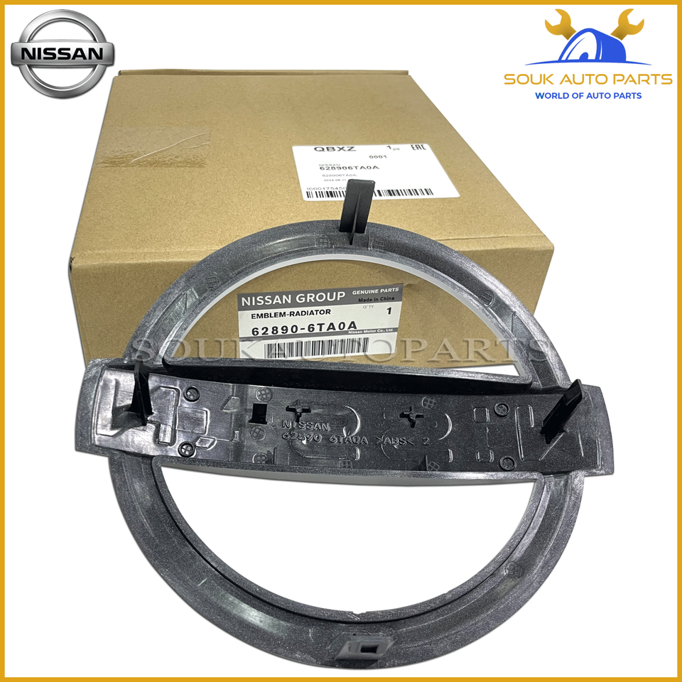 62890-6TA0A Genuine Nissan EMBLEM-RADIATOR 628906TA0A OEM | eBay