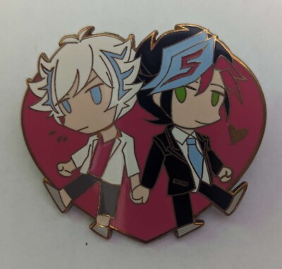 Yu-Gi-Oh VRAINS Yusaku Fujiki Ryoken Kogami Enamel Metal Pin | eBay