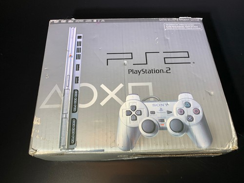 Sony Playstation 2 PS2 Slim Silver Game Console New In Box | eBay