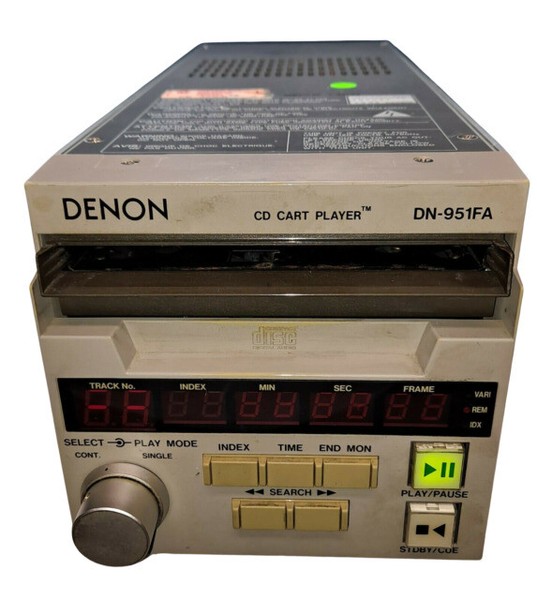 Denon DN-951FA Professional Broadcast CD Cart Player Machine for sale online | eBay