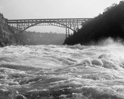 Niagara Falls, Niagara Rapids, Early 1900s, B&W Photo, New Picture ...