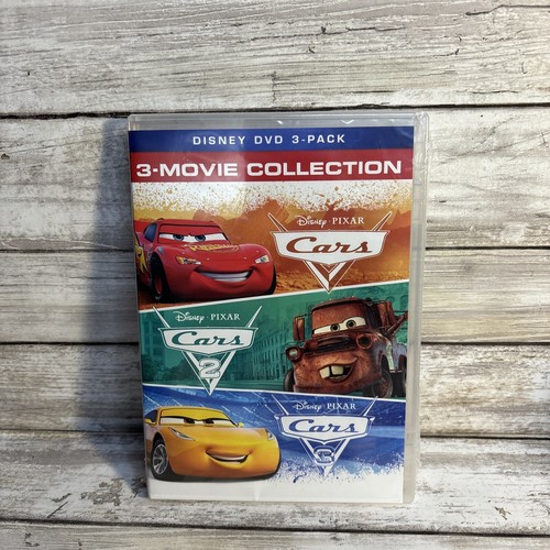 DISNEY PIXAR CARS: 3 MOVIE COLLECTION (DVD) NEW SEALED Cars 1, 2, 3 ...