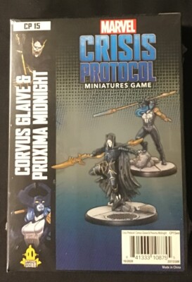 Marvel Crisis Protocol ~ Corvus Glaive and Proxima Midnight ~ New ~ OEJ ...